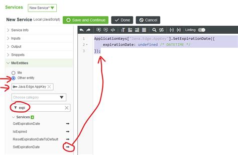 solved applicationkey setexpirationdate service does not ptc