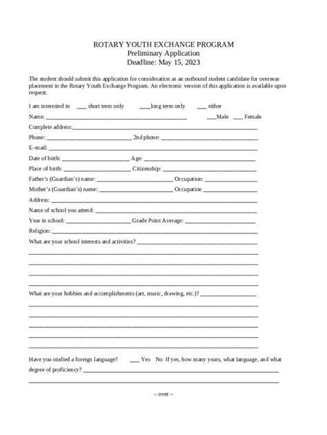 Preliminary Application Net Doc Template Pdffiller