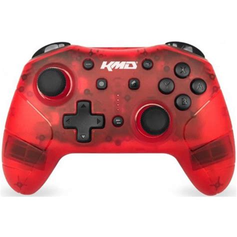 Nintendo Switch Clear Red Wireless Pro Video Game Controller Walmart