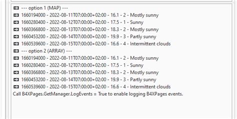 Help In Parsing And Saving Json Data In List Array B4x Programming Forum