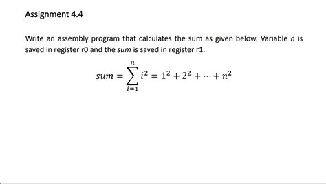 solved assignment 4 4 write an assembly program that