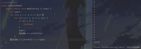 javawhilebreakcontinue以及循环标记 java while break CSDN博客