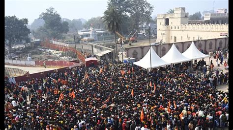 Up Top Brass Rushes To Ayodhya For Better Crowd Management Hindustan