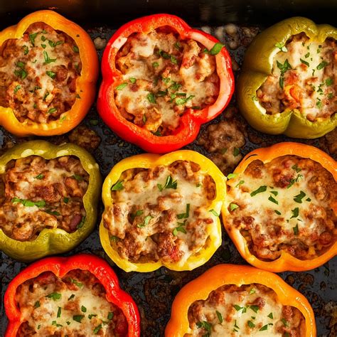 Stuffed Peppers Recipe Master The Perfect Tender Crisp Peppers Every
