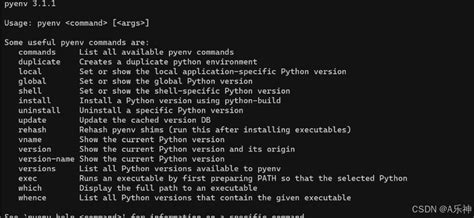 Python 环境配置pyenv和gitpython Pyenv Csdn博客 Python 环境配置pyenv和gitpython Pyenv Csdn博客