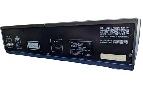 Technics SL PS A Compact Disc Player Antech Systems