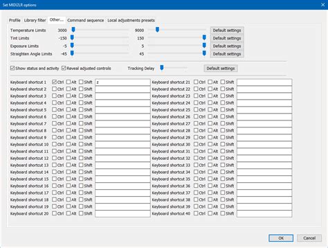 plugin options dialog · rsjaffe midi2lr wiki · github