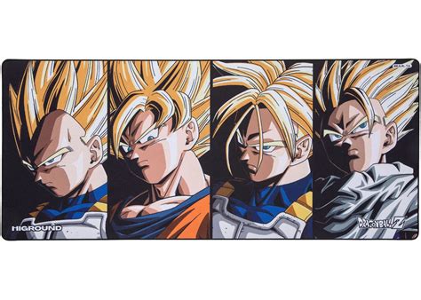 Higround X Dragon Ball Z Super Saiyan Mousepad Blueyellow Us