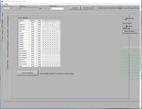 参考译文 Ads1298ecgfe Pdk：运行测量程序时出现错误、请使用 Ads1298ecgfe Pdk 数据转换器（参考译文帖）read Only 数据转换器（参考译文帖