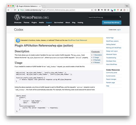 A Simple Class For Ajax In Wordpress Tom Mcfarlin
