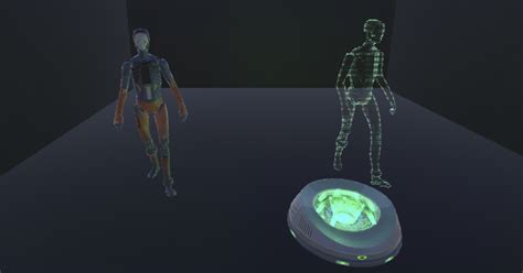 Swordmaster Hologram Shader Vfx Shaders Unity Asset Store
