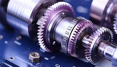 Metallic Machinery Interlocked Turning Gears Precision Engineering