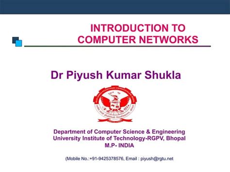 Introduction To Computer Network Ppt
