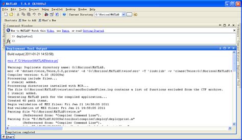 c 与matlab混合编程入门教程二：使用matlab deploytool生成组件举例 horizon king 博客园