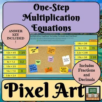 Solving One Step Equations Graphing Inequalities Writing Equations