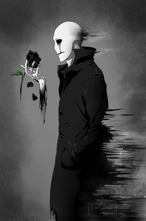 Undertale Gaster By Ginasuzumi On Deviantart