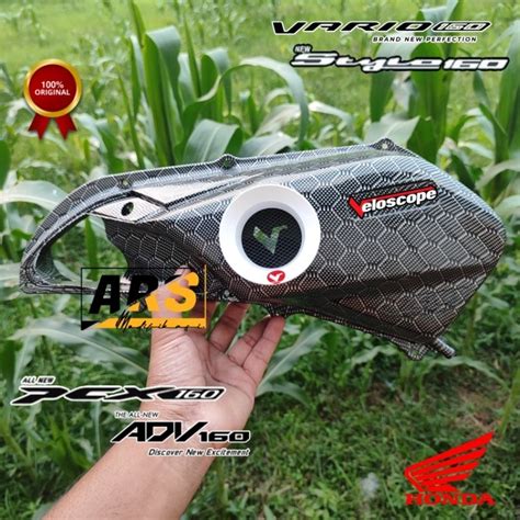 Veloscope Carbon Wtp Hexagonal Motif Pcx 160 Adv Vario Stylo 160 Shopee Malaysia