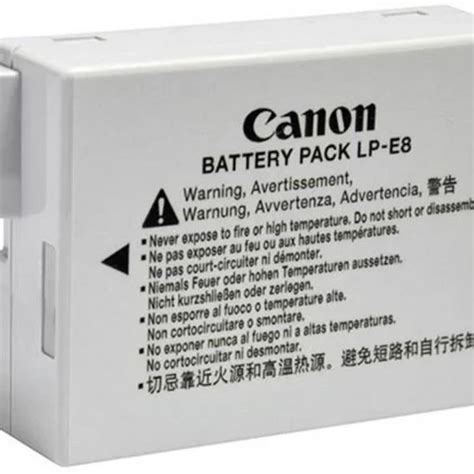 Canon Lp E8 Battery