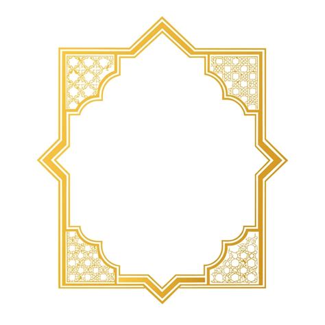 Vecteurs Et Illustrations De Cadre Islamique Png En Téléchargement