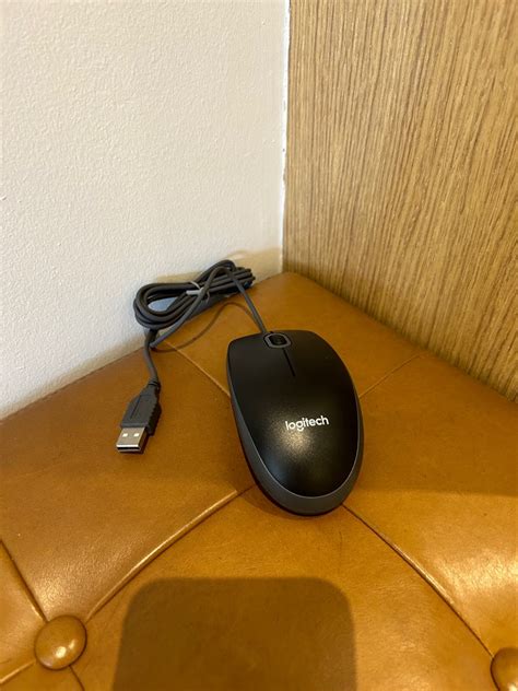 Logitech Wired Mouse Computers And Tech Parts And Accessories Mouse And Mousepads On Carousell