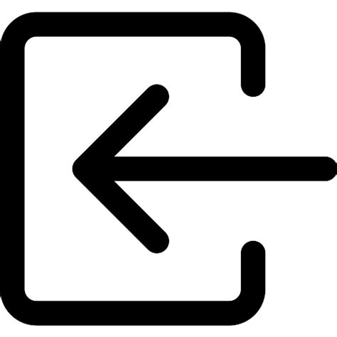 Box Arrow Left Icon Svg Png Free Download