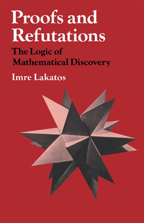 Proofs And Refutations Math Books Abakcus