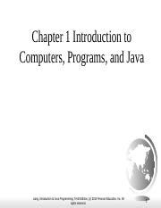 Understanding Computers, Programs & Java Fundamentals | Course Hero