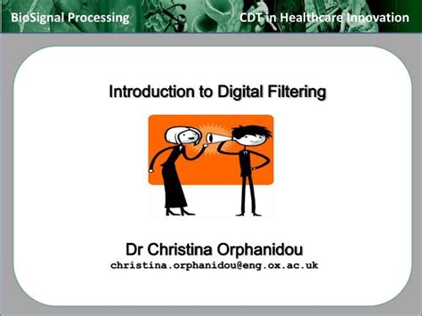 Ppt Introduction To Digital Filtering Powerpoint Presentation Free Download Id5668954