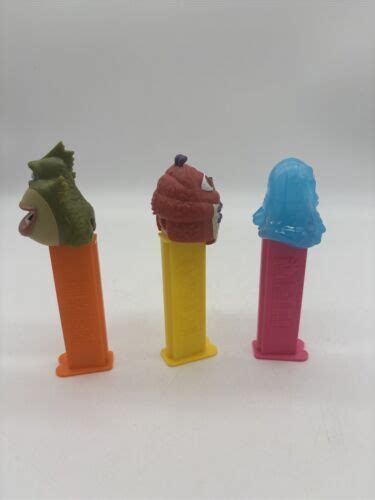 Pez Dreamworks Monsters Vs Aliens 2009 Retired Set Good Condition