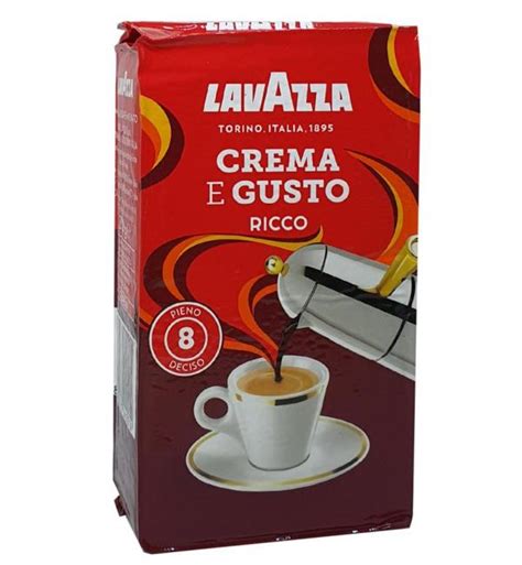 Кофе молотый Lavazza Crema e Gusto Ricco 250г купить по цене 19.74 руб ...