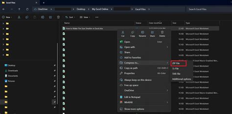 How To Make File Size Smaller In Excel Step By Step Guide Myexcelonline
