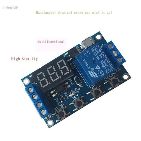 1 way relay module delay power off disconnect trigger delay cycle timing circuit switch shopee
