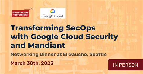 Google Cloud Transforming SecOps With Google Cloud Security And Mandiant