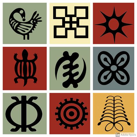 Adinkra Symbols 122 African Symbols And Meaning Traditional Adinkra