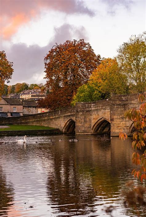 Bakewell Bridge In Autumn Peak District Stock Images And Much More