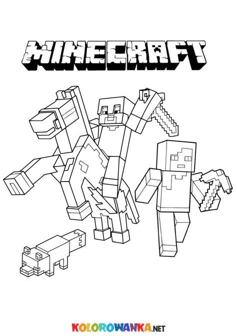 Minecraft Kolorowanki Do Druku