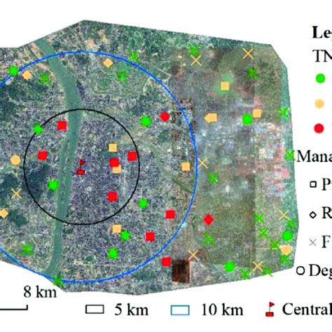 Distribution Of Tntp Ratios Molmol In Each Sampled Small Water Body