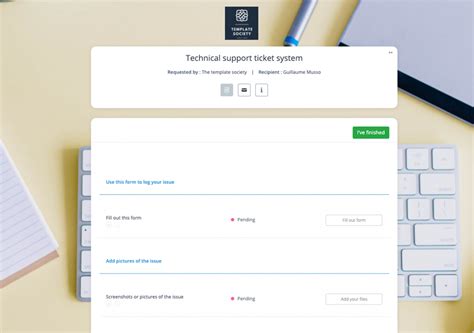 technical support ticket system clustdoc