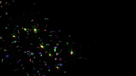 Confetti Party Popper Animation 51294636 Stock Video At Vecteezy
