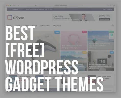 12 Best Wordpress Gadget Themes For Tech Blogs And Shops 2025