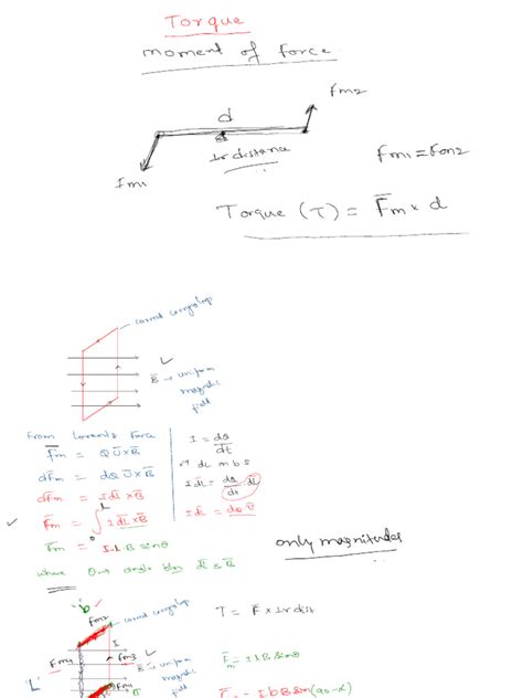 Torque Equation Pdf