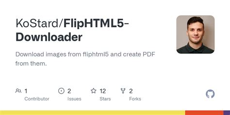 GitHub - KoStard/FlipHTML5-Downloader: Download images from fliphtml5 and create PDF from them.