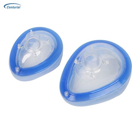 Pvc Medical Disposable Anesthesia Face Mask For Adult Pediatric In