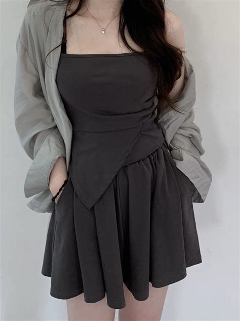 디어시아 모아나 쓰리피스 세트 셔츠나시치마바지