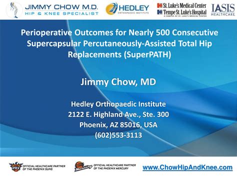 Pdf Perioperative Outcomes For Nearly 500 Consecutive Supercapsular Percutaneously Assisted