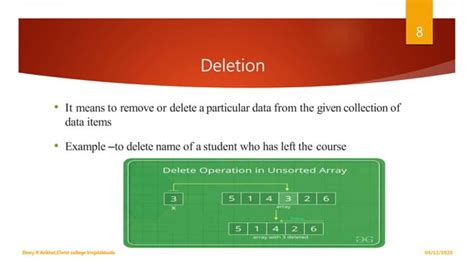 Data Structure Operations Ppt
