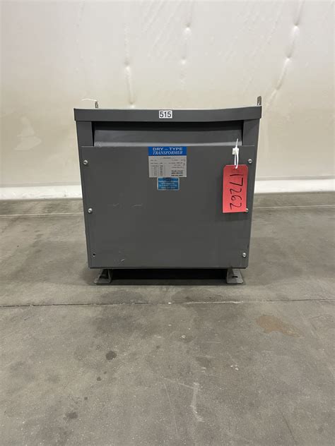 Pacific Circuit Breakers 25 Kva Transformer Primary 504 480 440 Volt
