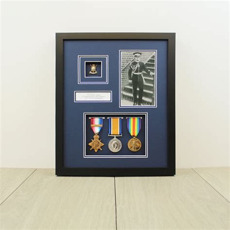 Military Medal And Cap Badge Frame For Sale Empire Medals