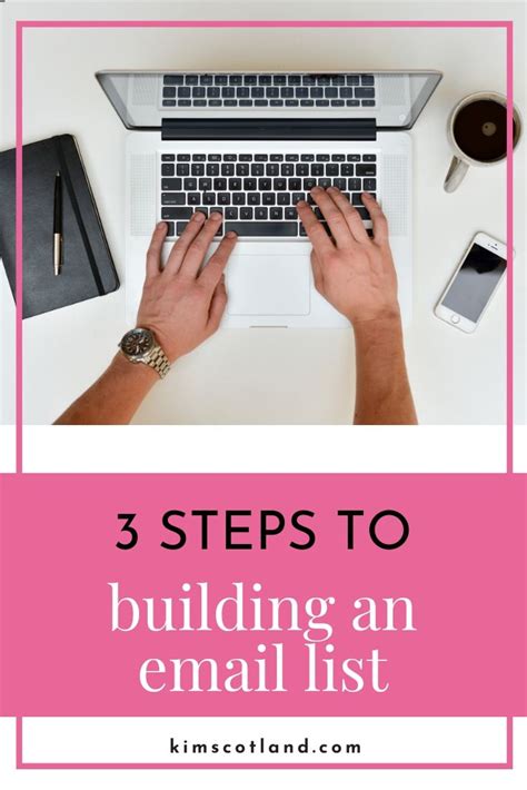 How To Build An Email List In Easy Steps Kim Scotland