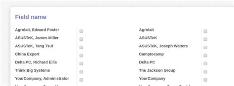Xml How To Organize Many2many Checkboxes In Lines Rows Rather Than Columns Stack Overflow